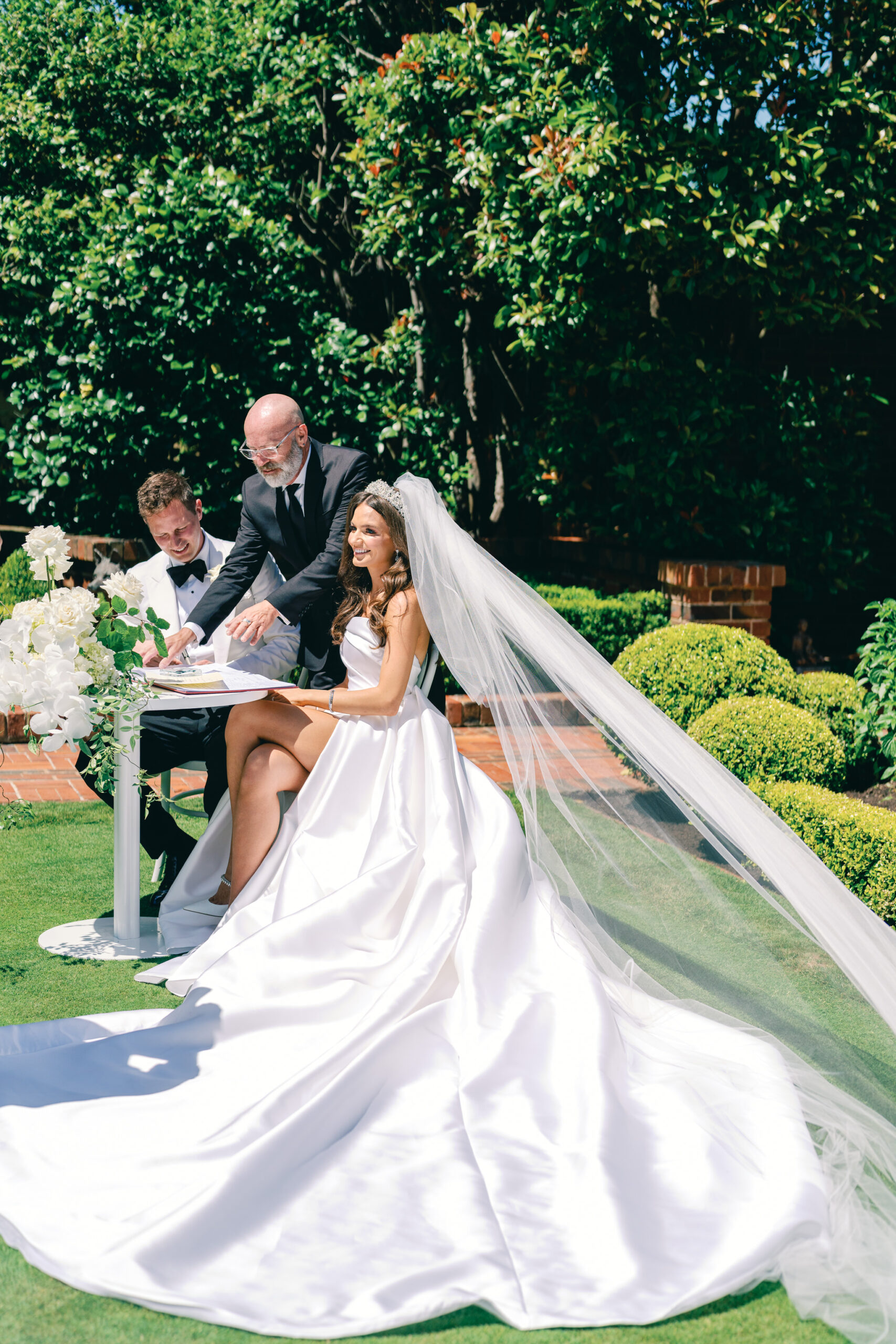 Harry Fox Wedding: An Elegant Affair at the Lindsay Fox's Mansion